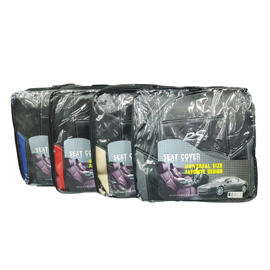 8PC RS PVC Seat Covers Set Consist of :- 2 x Front Seat Covers 4 x ...
