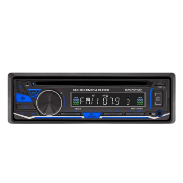 Blackspider DVD Bluetooth Radio Main Features: | The Racers Edge