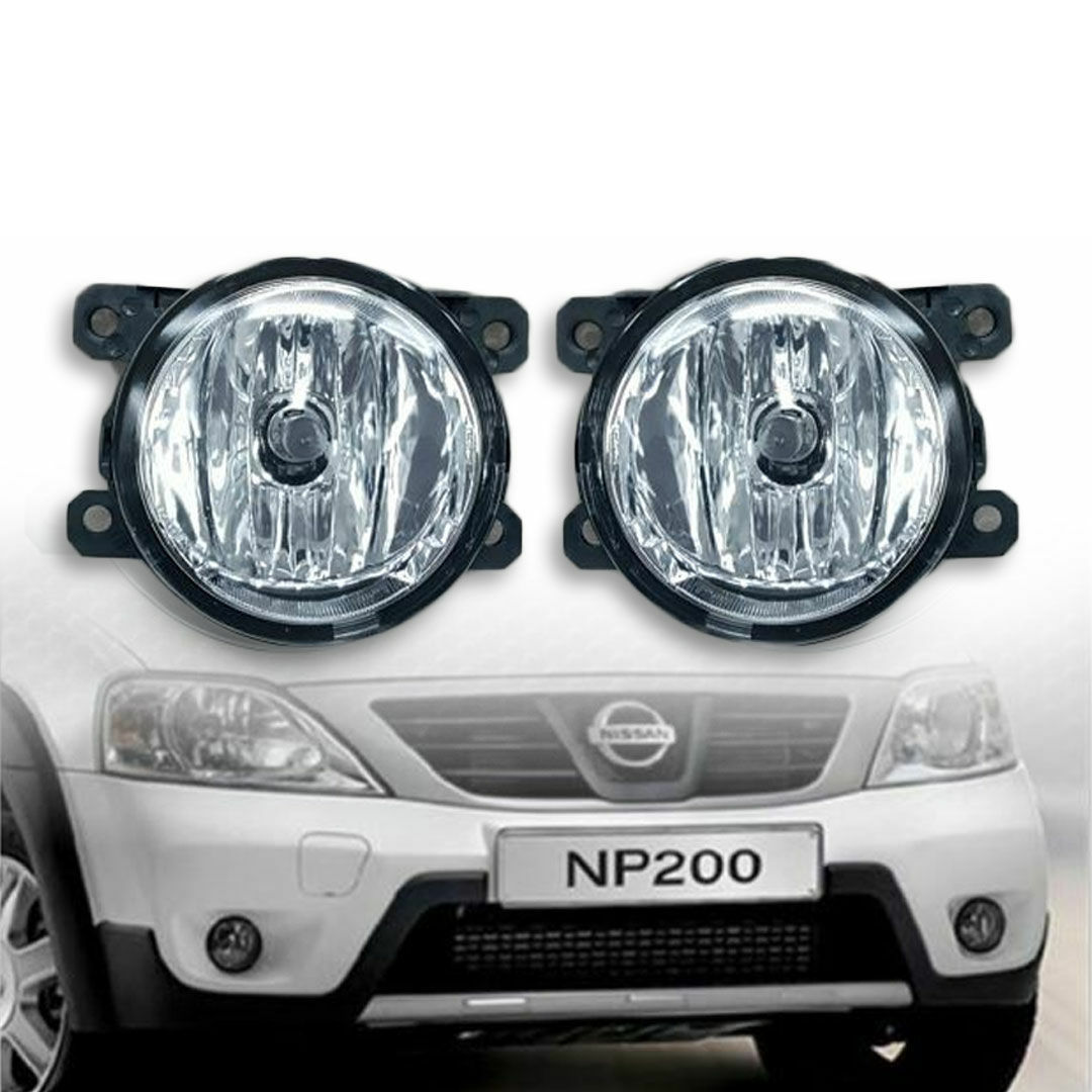 Nissan NP200 Fog Lamps 2x Fog Lamps Black FitsNissan Np200 2012 Onwards ...