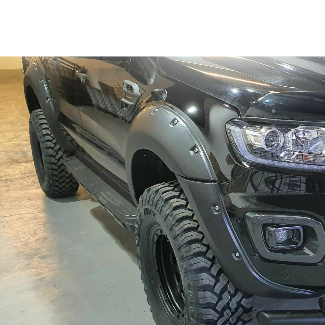 Ford Ranger T8 Arch Kit with Radar Hole (2018+) 6 Piece Arches Fits ...