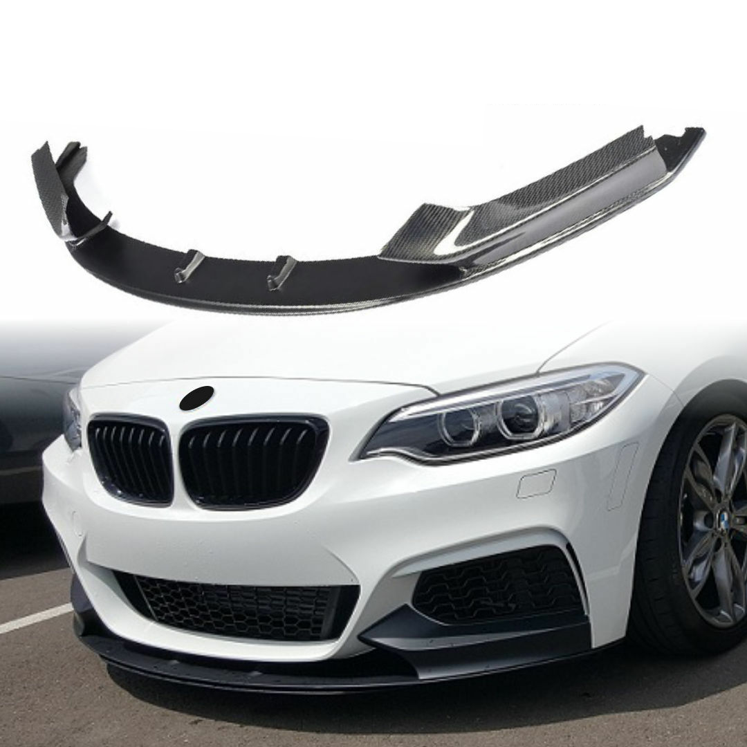 BM F22 M235i Carbon Fibre Front Lip Full Carbon Fibre Performance Front ...