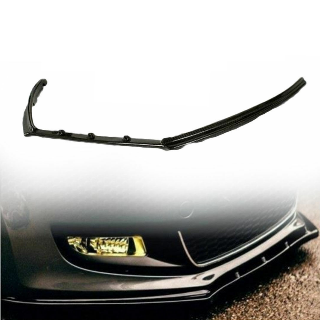 VW Polo 6 Carbon Fibre Front Spoiler - R Style Full Carbon Fibre R ...