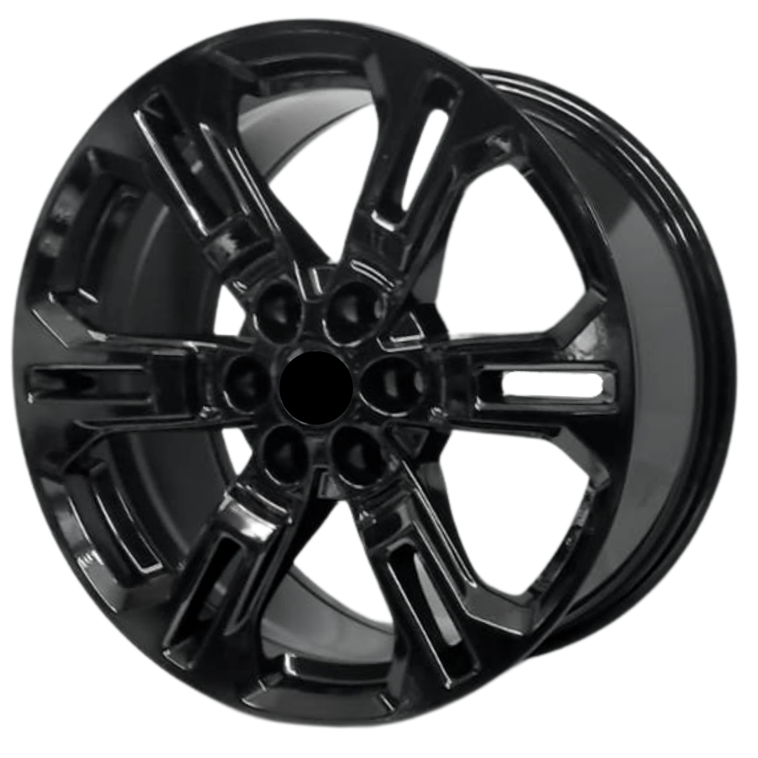 18 inch - Axle - 6x114 - Gloss Black Gloss Black 18x6X114 PCD 8.0J ET ...