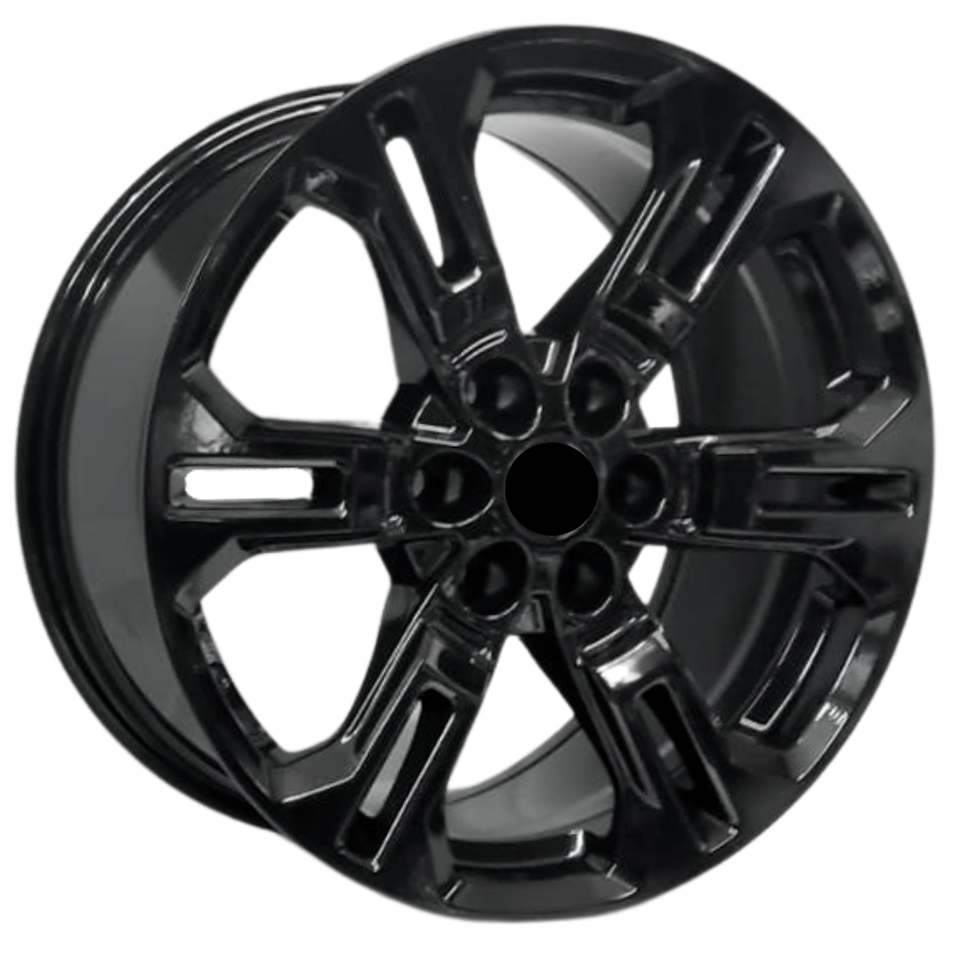 18 inch - Axle - 6x114 - Gloss Black Gloss Black 18x6X114 PCD 8.0J ET ...