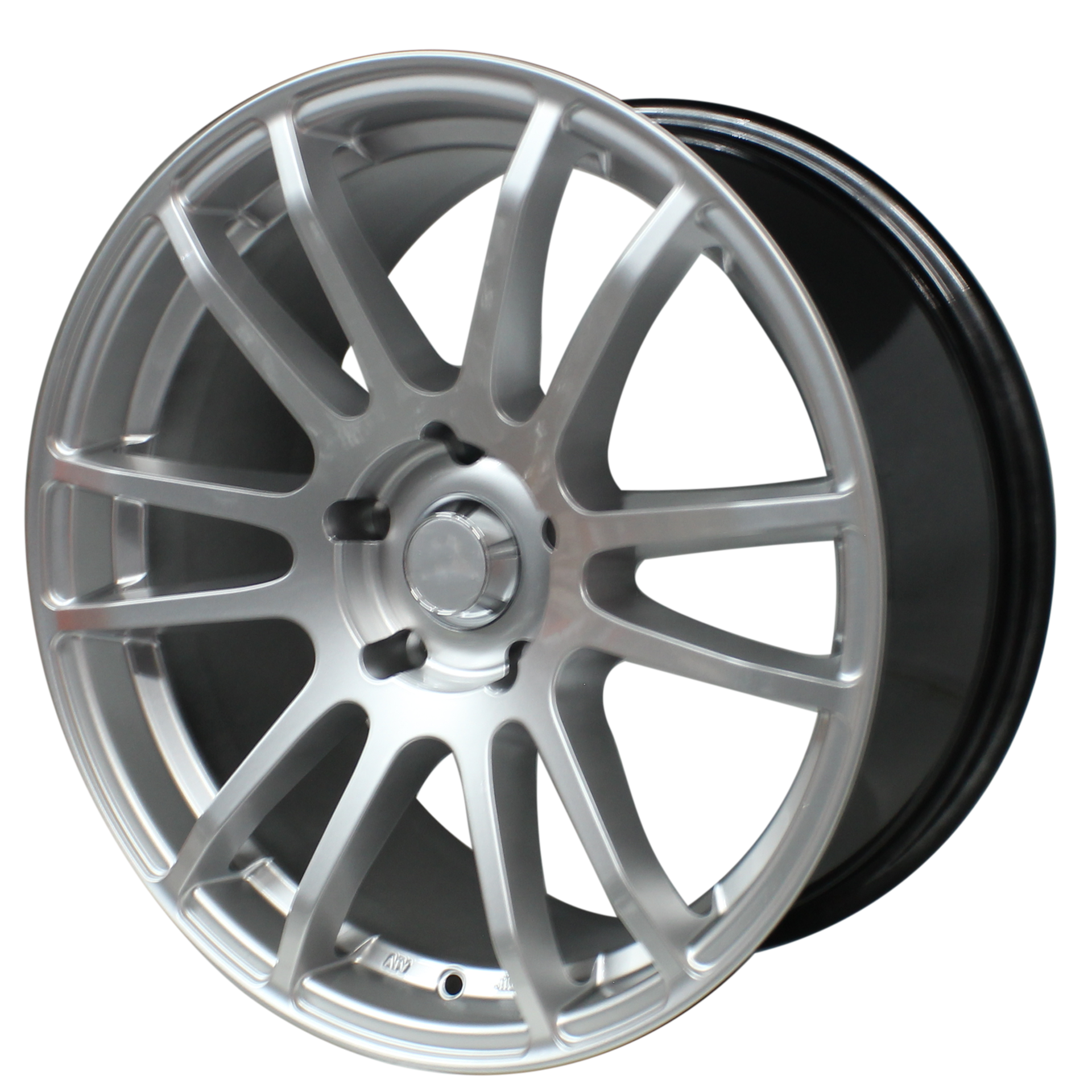 17 inch Akimbo - 5x114 - Hyper Silver Hyper Silver 17x5x114 PCD 17x 6 ...