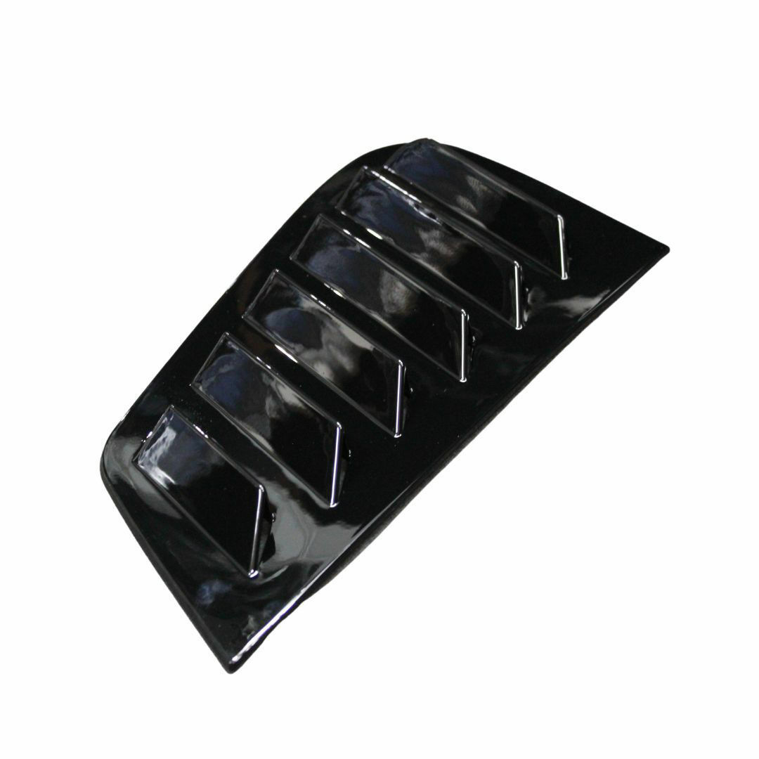 Polo 9n (02-09) Gloss Black Plastic Side Window Louver Gloss Black Sold ...