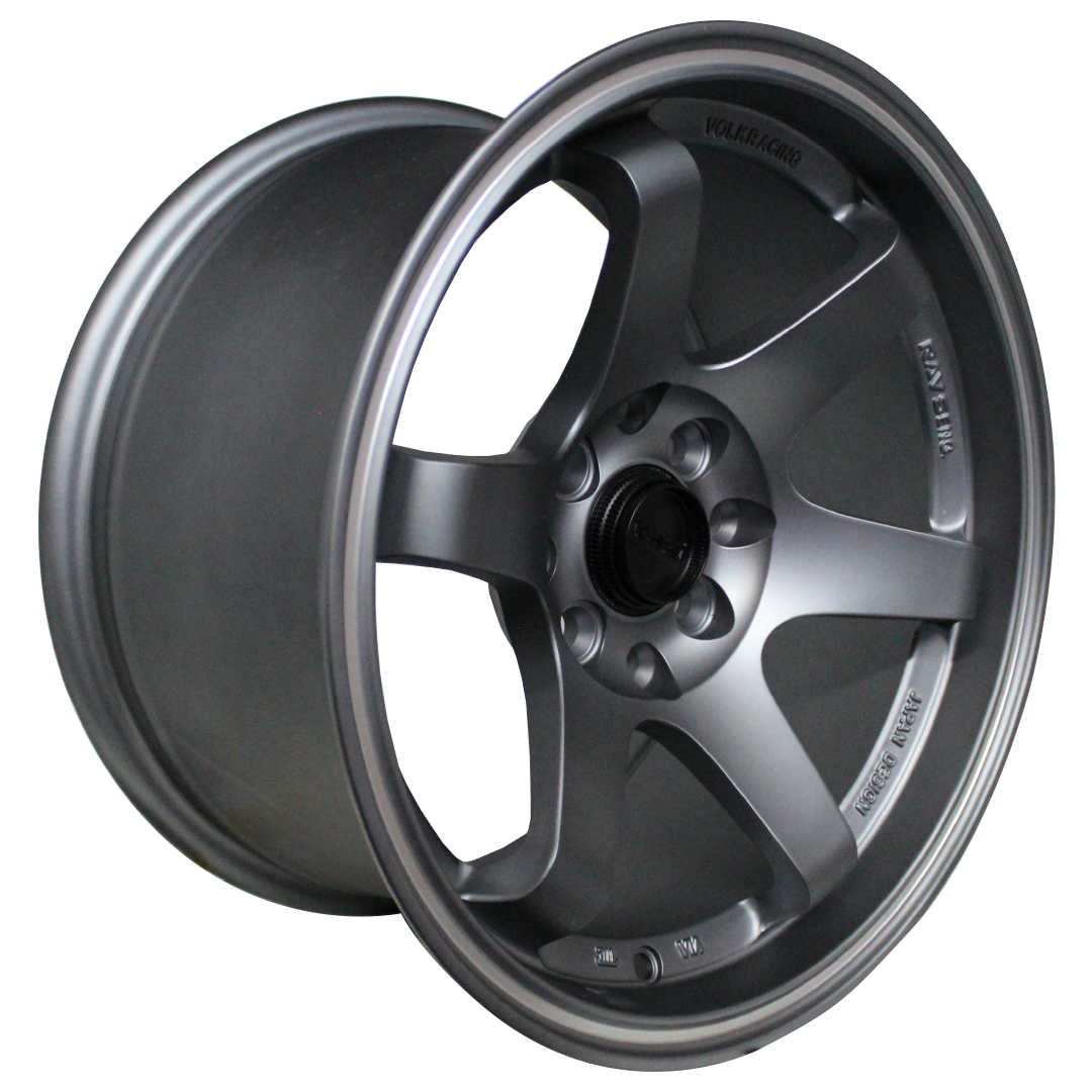 Matt Gunmetal Machined lip 4x100/114 PCD 8.25J | Offset:20 | CB:73.1 ...