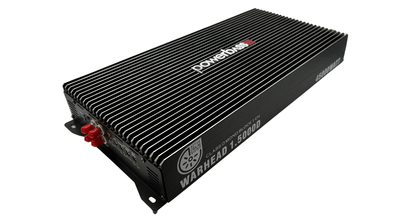 Powerbass Warhead1.5000D 45000W Monoblock Amplifier RMS Power 5000W x 1 ...