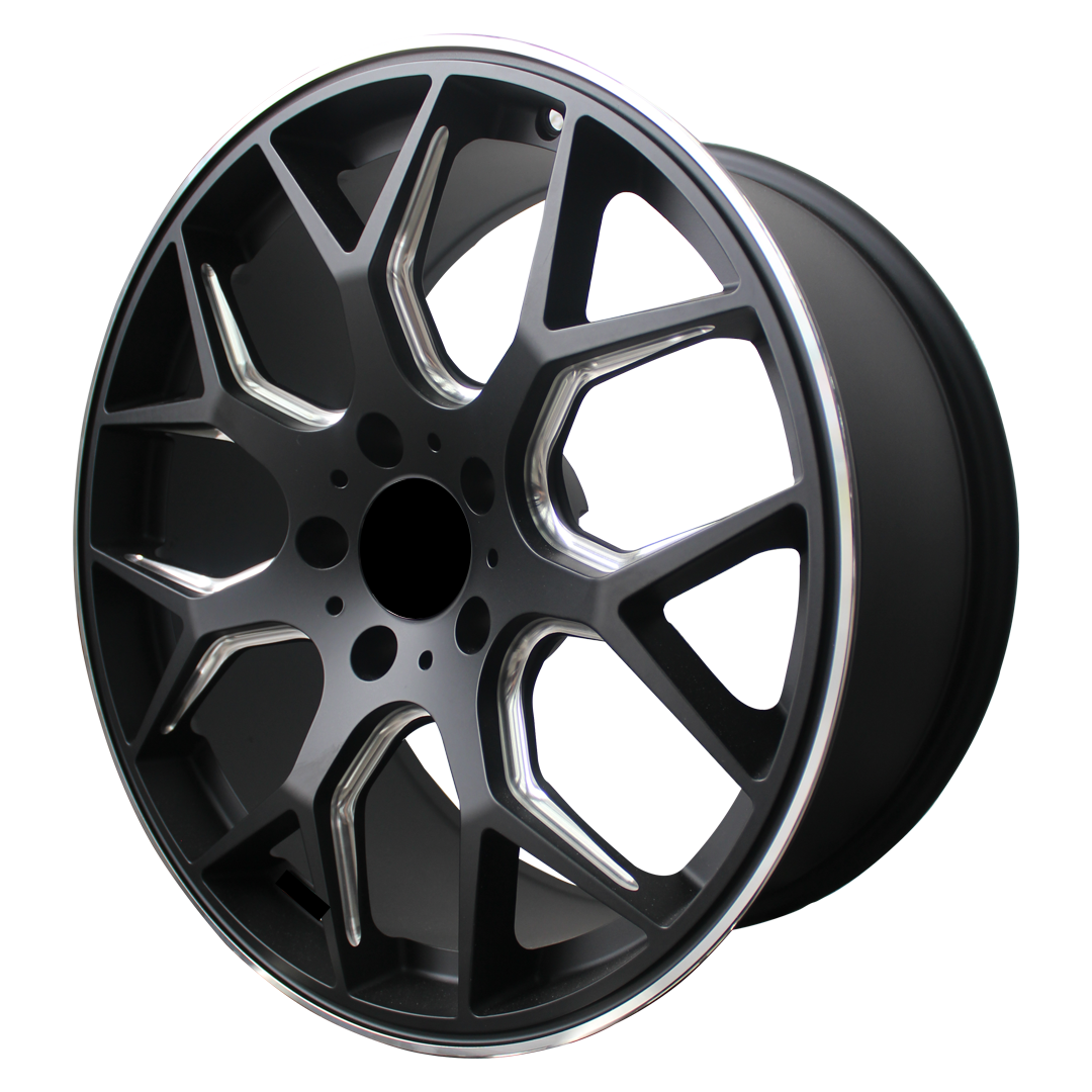 19 Inch - Gianele - 5x112 - Black+Milling - N/W Black+Milling 5X112 PCD ...