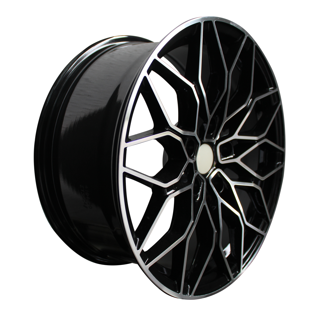 18 Inch - Contra - 5x120 - Black Machined Face Black Machined Face ...