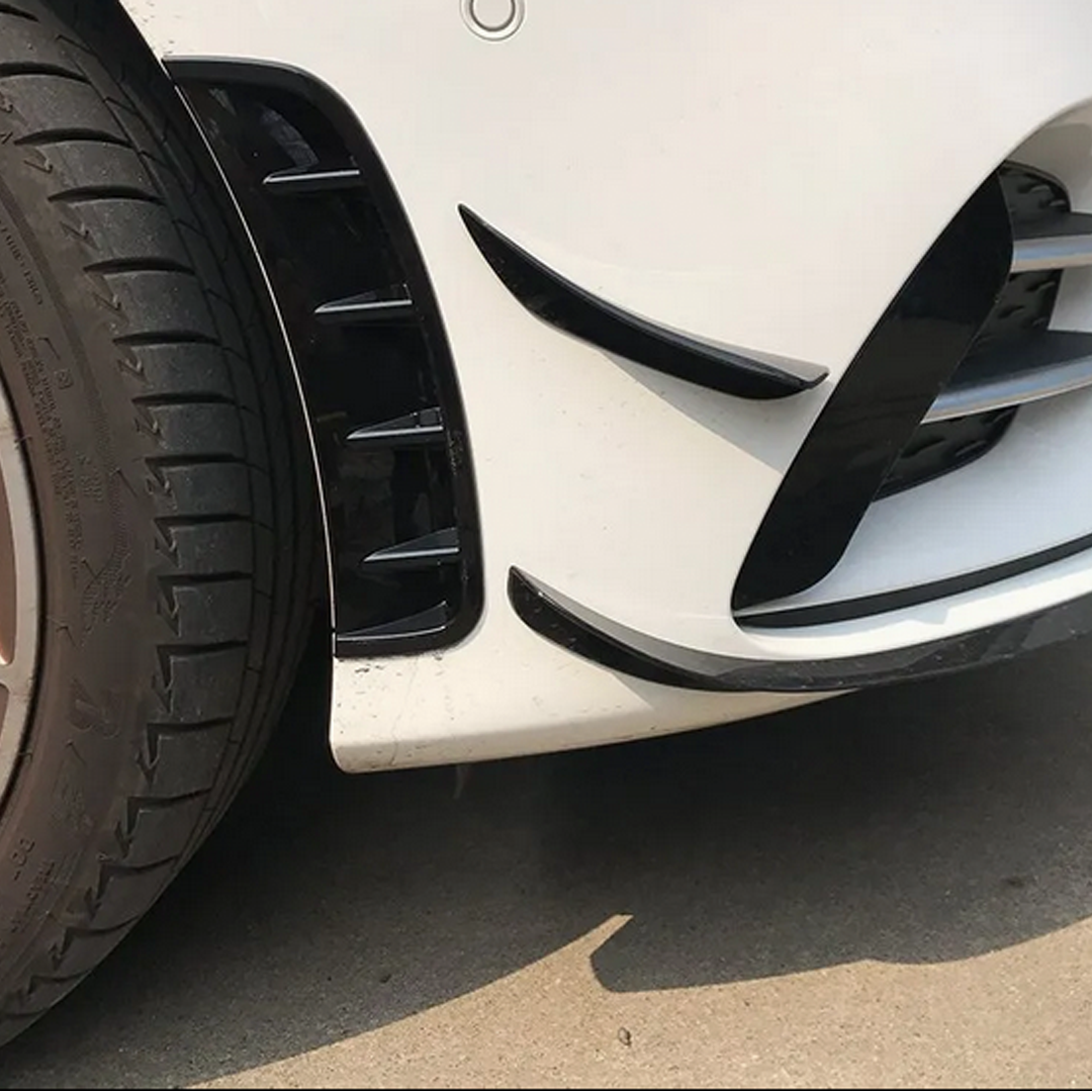 Merc Front Bumper Lorinser Flag 2018+W177 Top Quality Gloss Black Sold ...