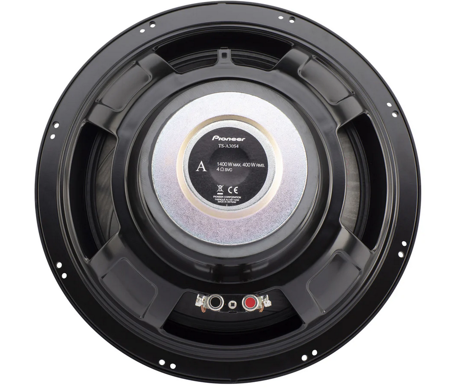 Pioneer 12” (1400W) SVC - TS-A30S4 1400 Watts Max. Power / 400 Watts ...