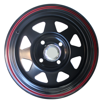 14 Inch - R. Edge Modular Chrome - 4x114 Chrome 4x114 PCD 7J Fits most ...